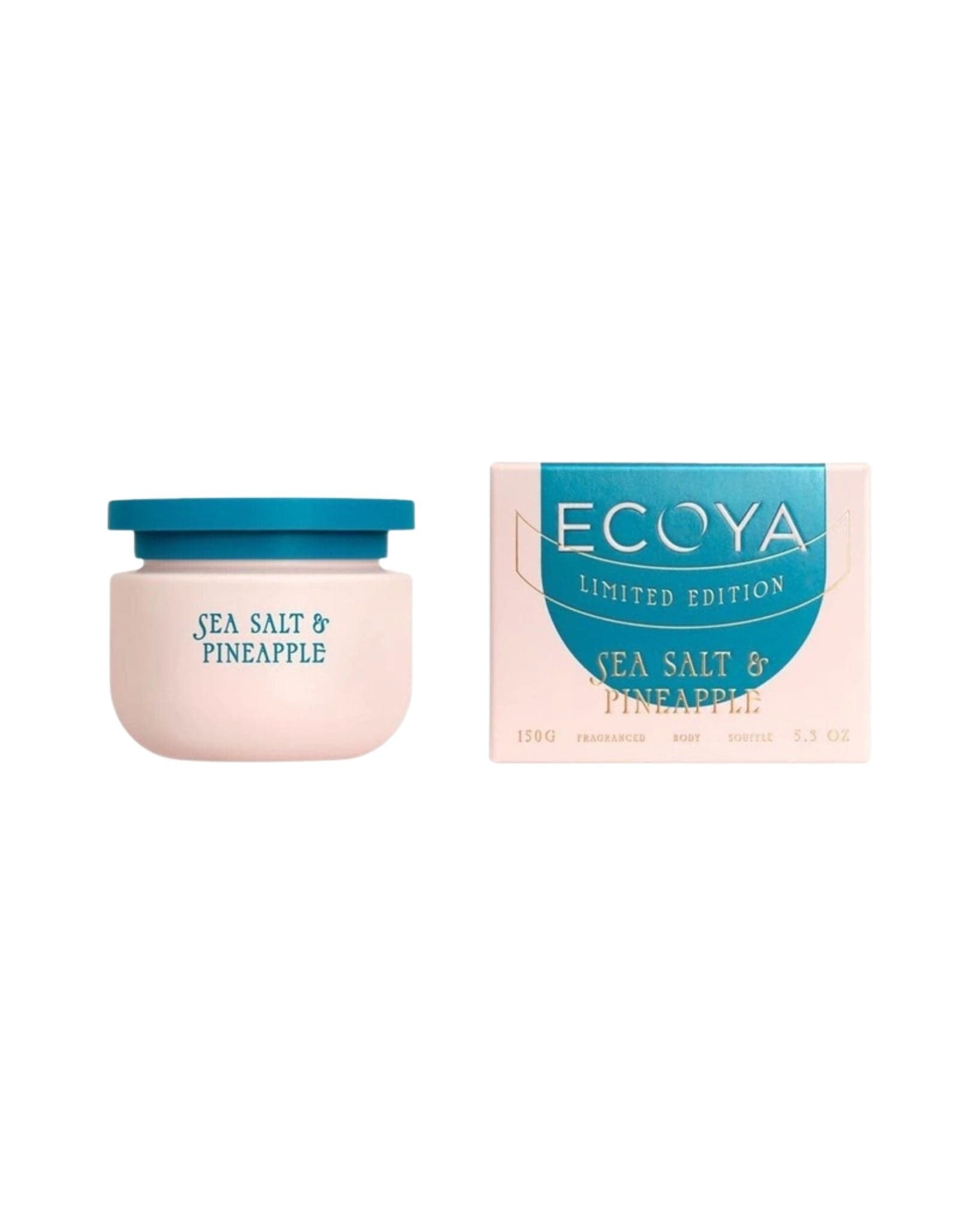 ECOYA 150gm Body Souffle - Sea Salt & Pineapple